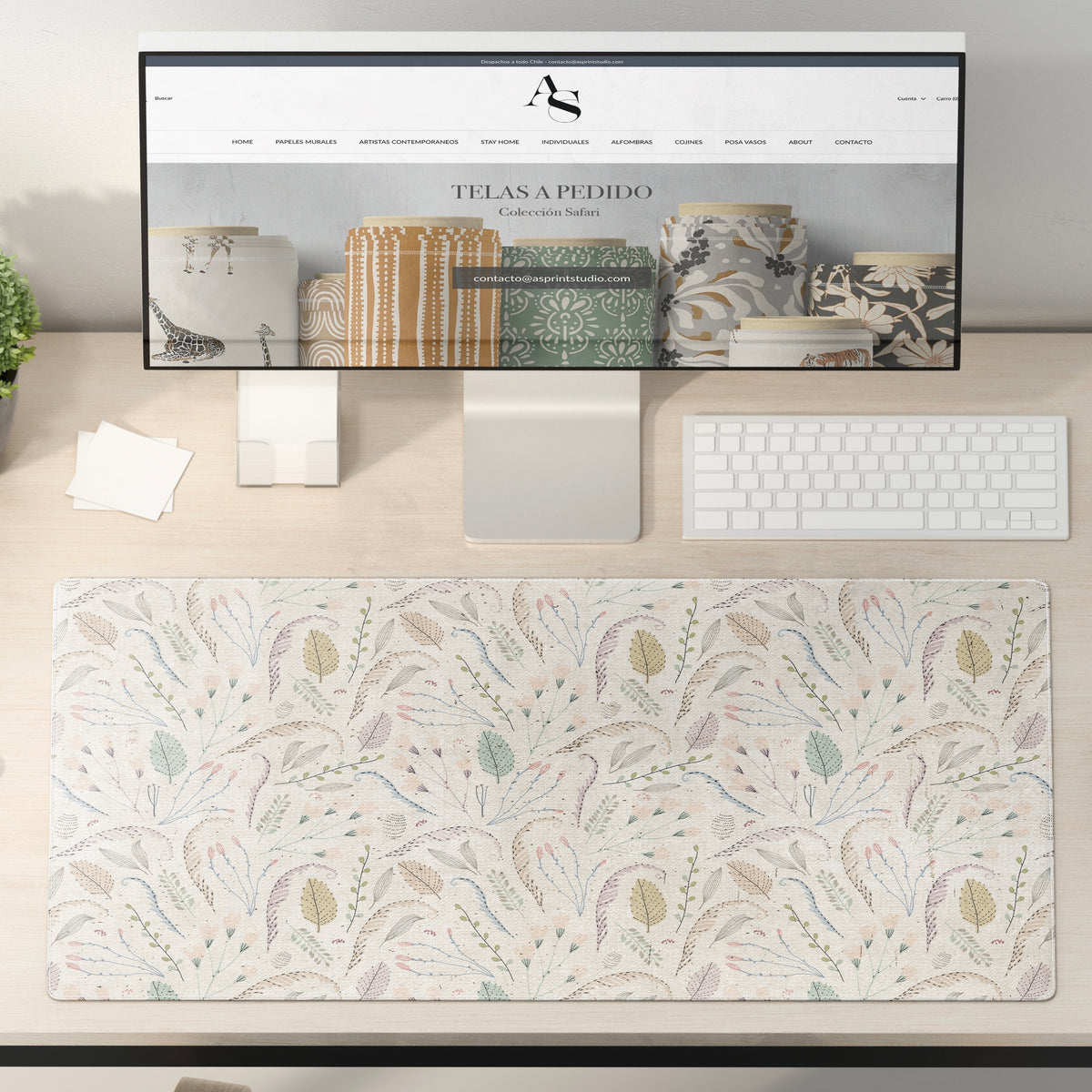 Hojas Vero Desk Mat – AS PRINT STUDIO